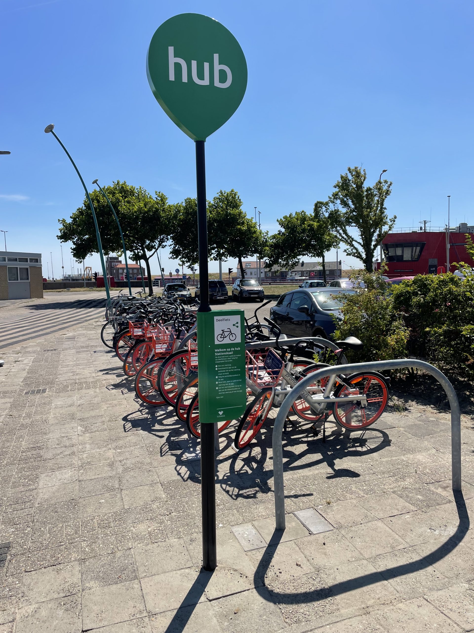 An Identity for Shared Mobility Hubs – Cycling Dialogues by Mijksenaar